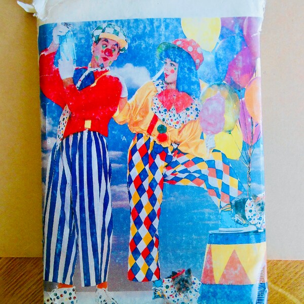 Adult Clown Sewing Pattern - Etsy