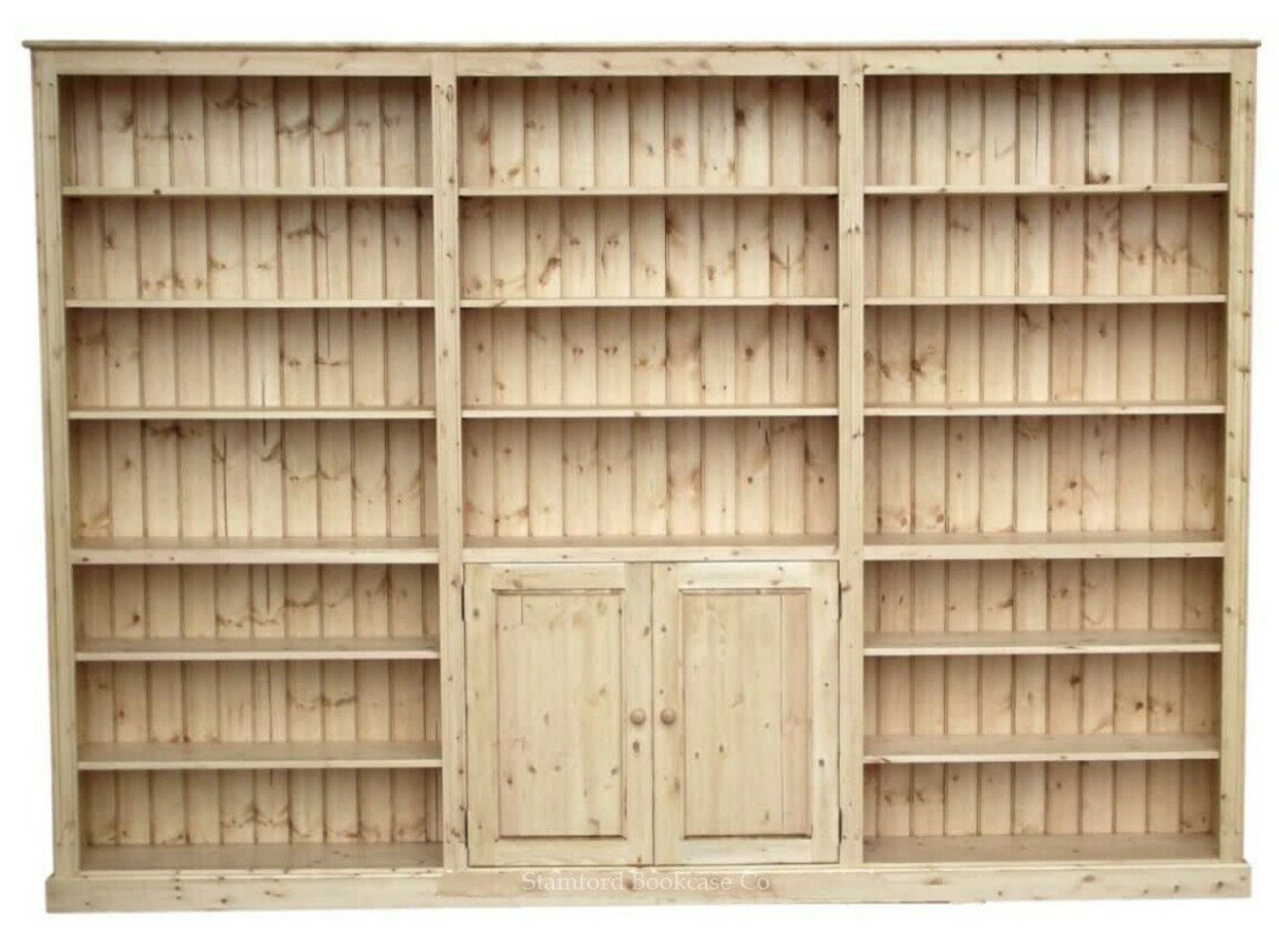 100% Solid Wood 7ft X 9ft Adjustable Multi Display Library - Etsy