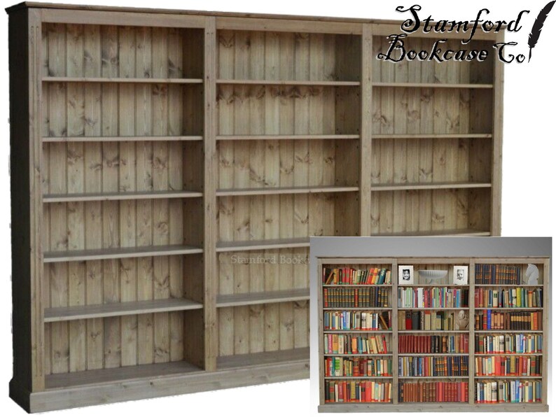 Solid Wood 6ft X 9ft Adjustable Display Shelving Unit - Etsy