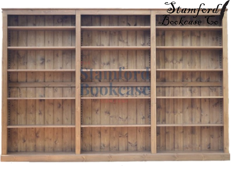 Solid Wood 6ft X 9ft Adjustable Display Shelving Unit - Etsy