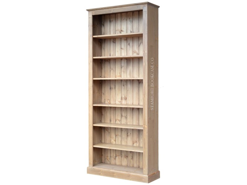 Tall Traditional Wooden 7ft X 3ft Bookcase Handcrafted - Etsy
