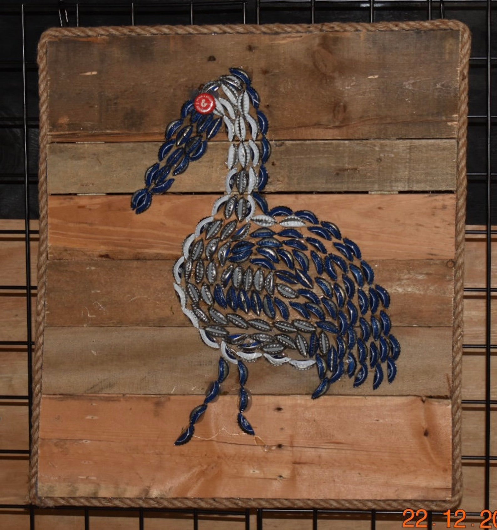 Pelican Bottle Cap Art - Etsy