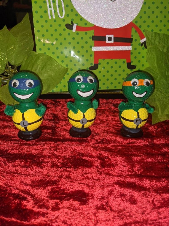 Ninja Turtles Golf Ball Characters | Etsy