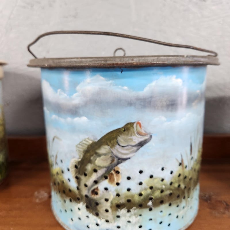 Minnow Bucket - Etsy
