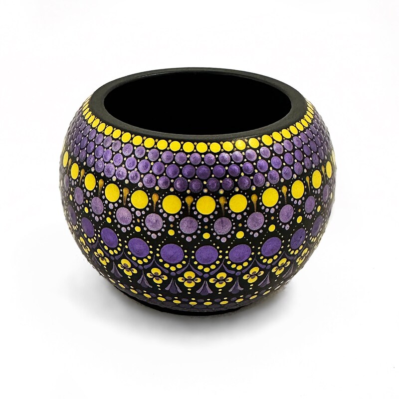 Dot Mandala Pot - Etsy
