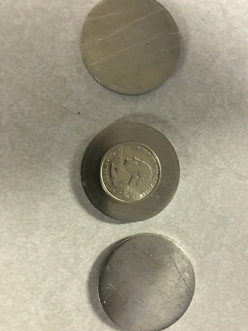 100 Flat Aluminum Round Disks - Etsy