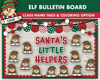 Christmas Tree Bulletin Board Kit December Bulletin Boards Digital ...