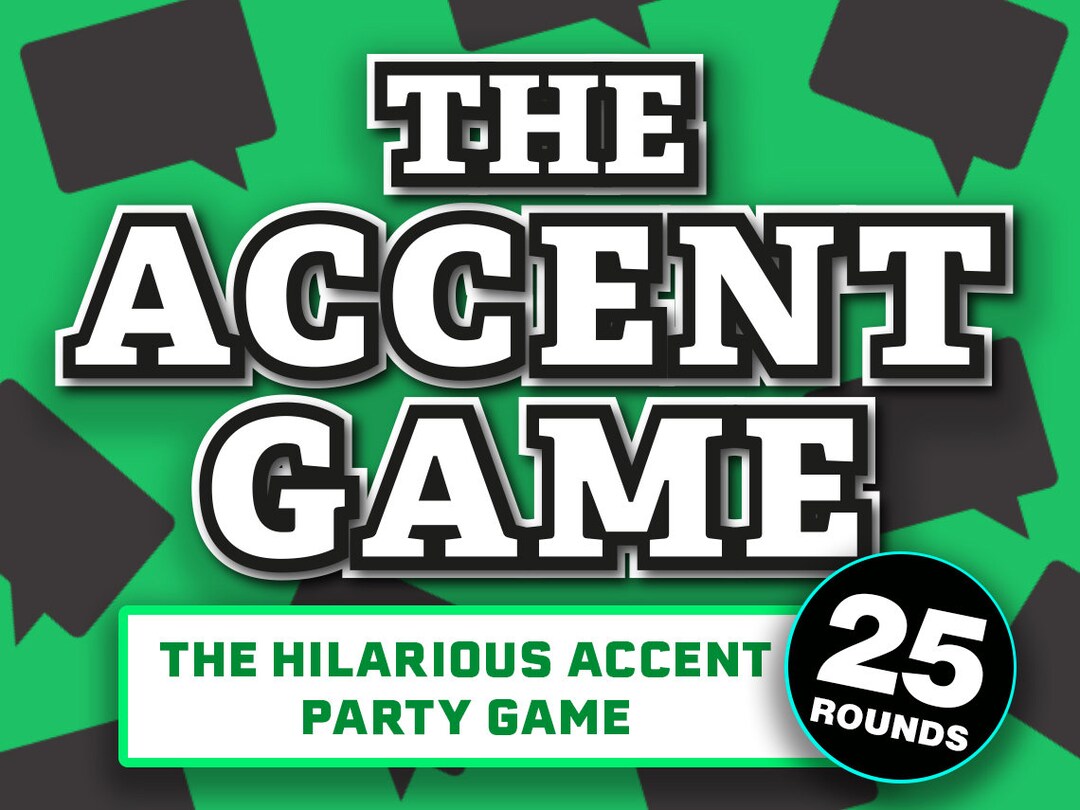 The Accent Game || Virtual Party Game || Powerpoint Games for Zoom ...