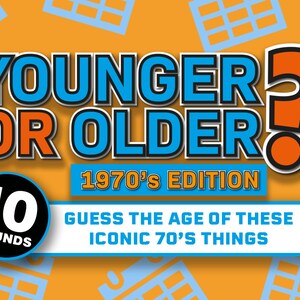 70's Party Games Bundle || 70's Themed Games || 1970 Party Games || 70s ...