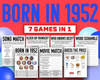 70th Birthday Party Games | Etsy