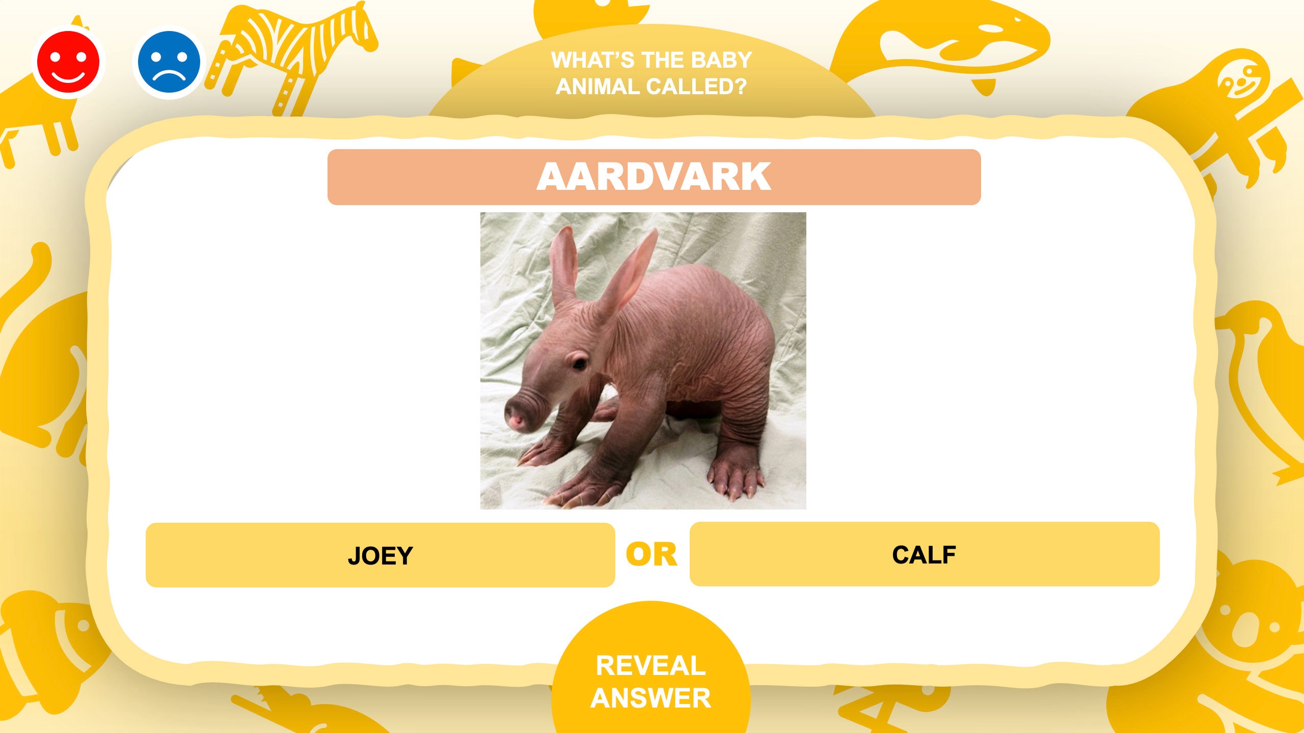 Baby Animal Game Virtual Baby Shower Games for Zoom | Etsy