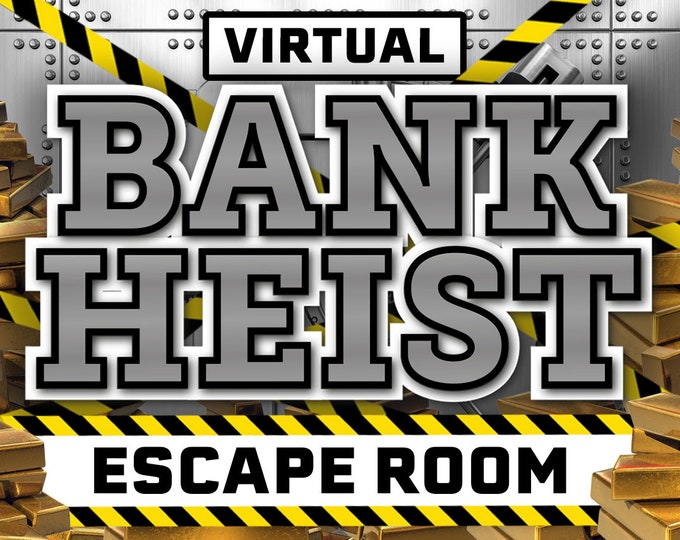 The Heist | Online Escape Room | Personal Pack - Etsy