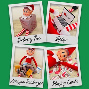 Printable Elf Kit 24 Days Bundle || Downloadable Elf Props Kit ...