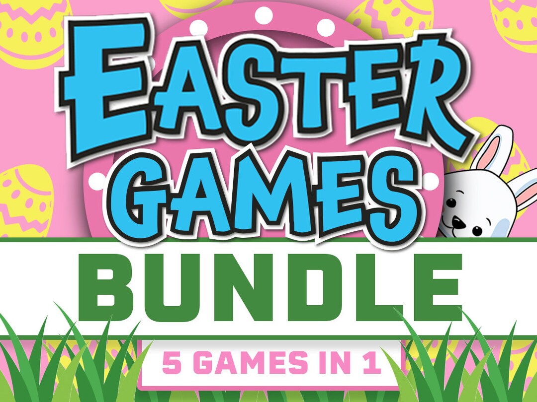 Easter Games Bundle || Easter Party Game Bundle || Games for Easter ...
