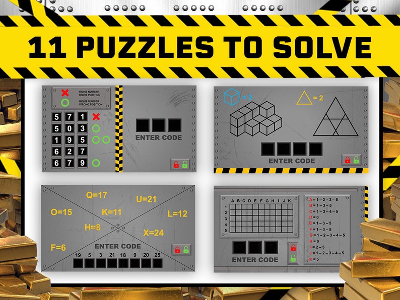Virtual Escape Room Bundle || Games Night || Zoom Games || Online ...