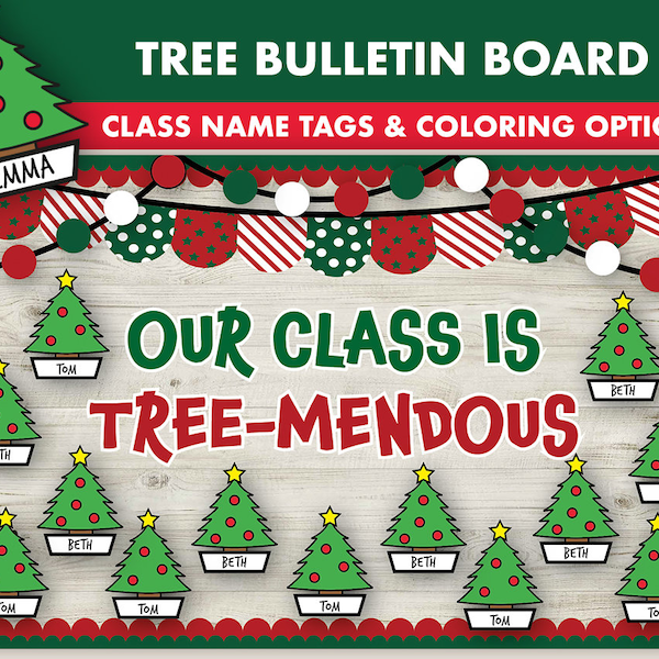 Christmas Bulletin Boards - Etsy