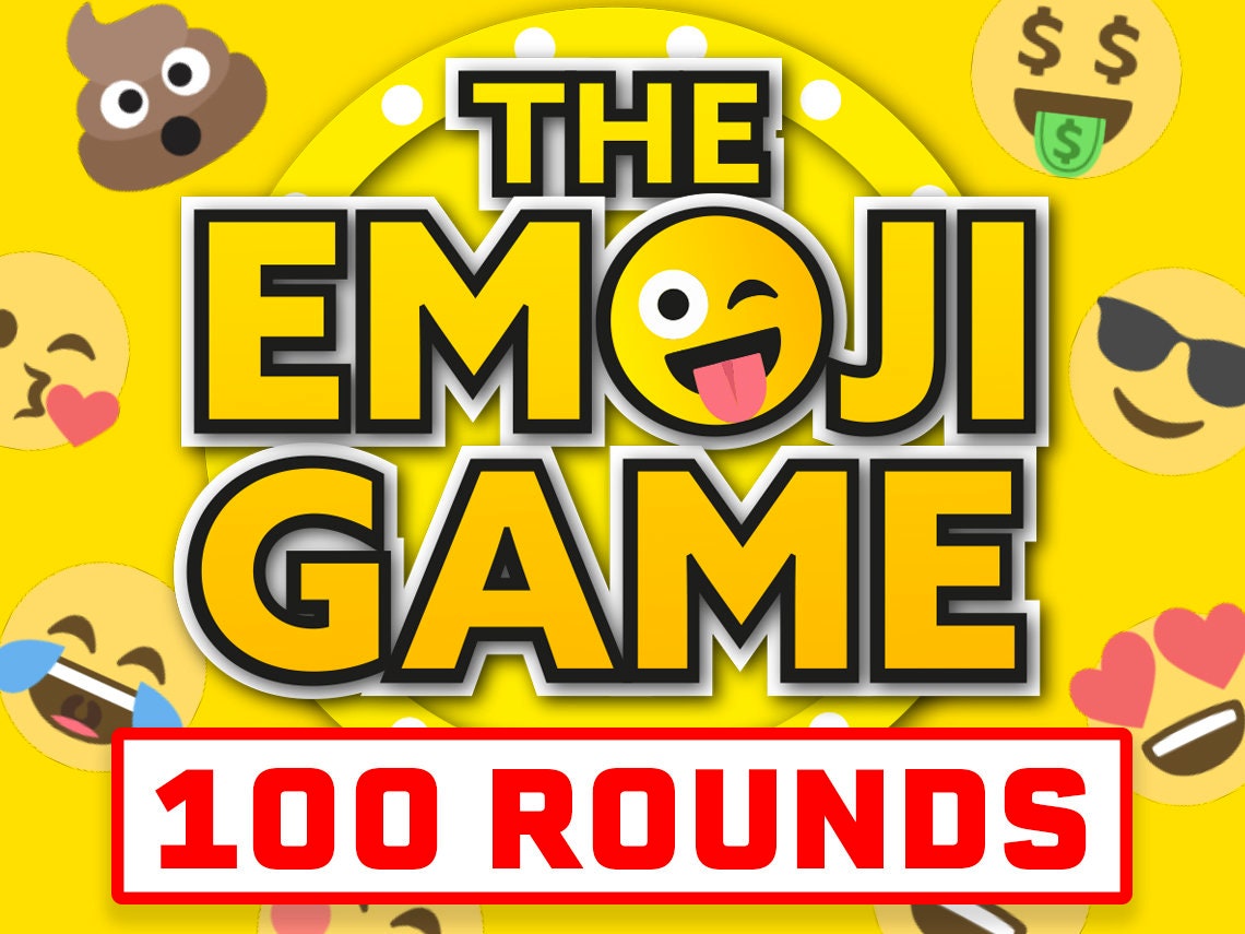 The Emoji Game 100 Rounds Virtual Party Game || Virtual Quiz Night Game ...