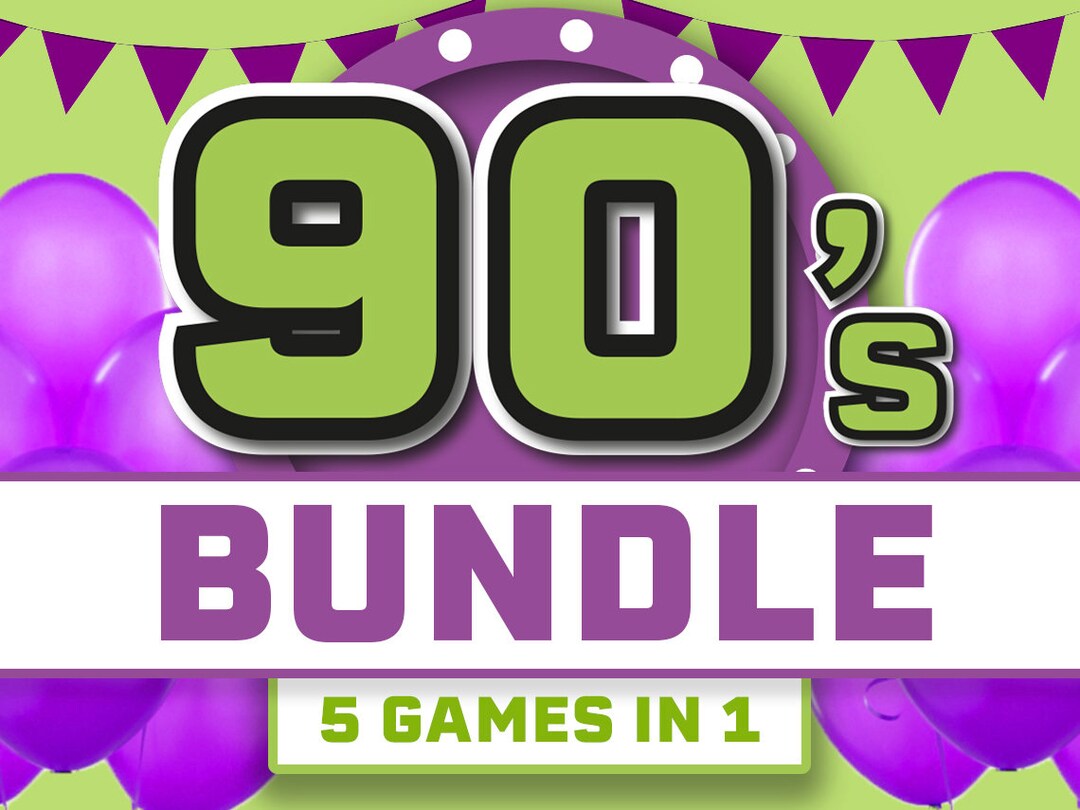 90-s-party-games-bundle-90-s-themed-games-1990-etsy-uk
