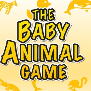 Baby Animal Game || Virtual Baby Shower Games for Zoom || Virtual Baby ...