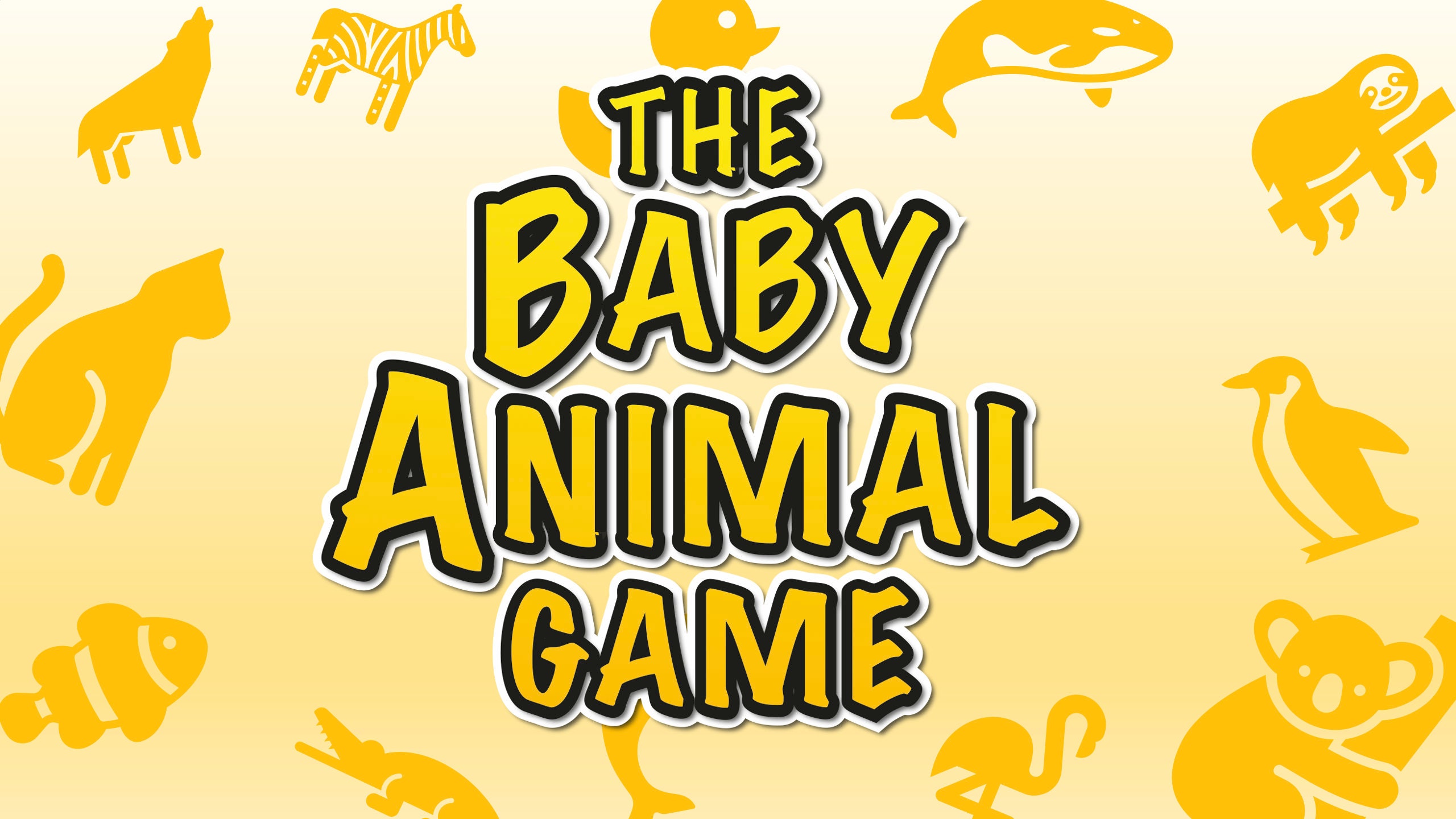 Baby Animal Game Virtual Baby Shower Games for Zoom - Etsy