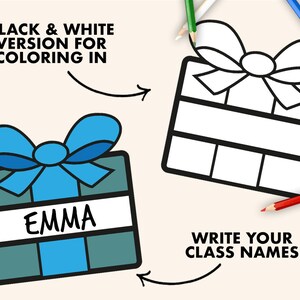 Present Christmas Bulletin Board Kit || December Bulletin Boards ...