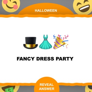 The Emoji Game Halloween Edition || Halloween Party Game || Games for ...