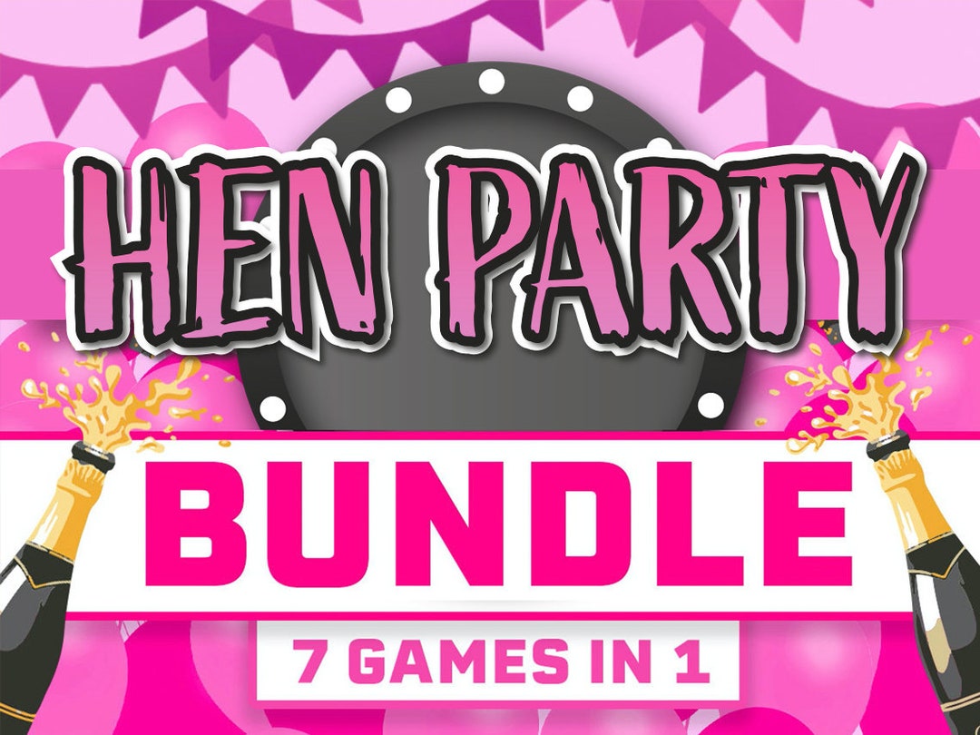 Hen Party Games Bundle Powerpoint Party Games || Virtual Hen Do Party ...