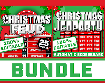 Christmas Jeopardy Family Game Night - Etsy