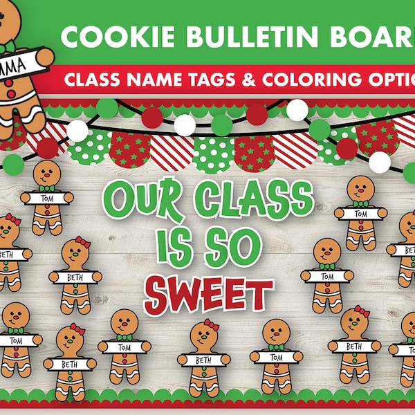 Christmas Bulletin Board Kit - Etsy