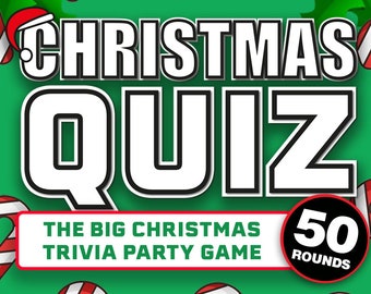Christmas Trivia 54 Cards Christmas Party Game (Instant Download) - Etsy