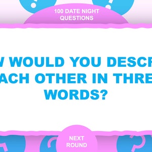 100 Date Night Questions || Powerpoint Couples Game || Questions for ...