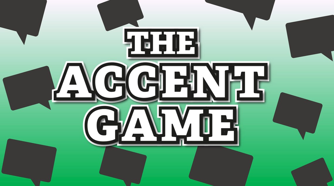 The Accent Game Virtual Party Game Powerpoint Games for - Etsy UK