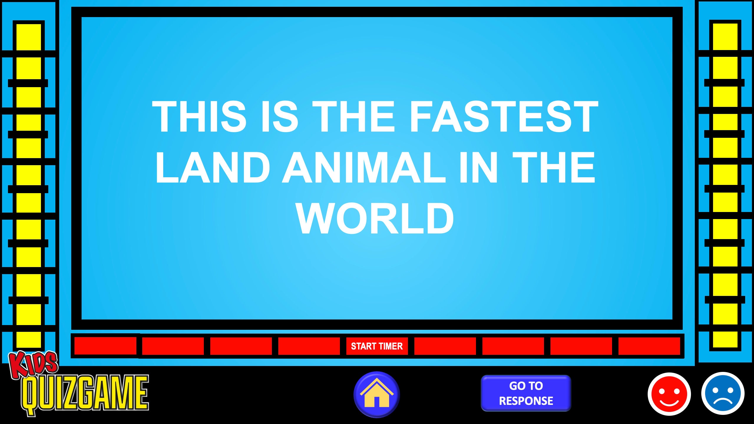 Kids Quizgame Powerpoint Game Jeopardy Game Kids Games | Etsy