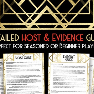 Who Killed Gatsby? 1920s Murder Mystery Game || 20s Murder Mystery ...