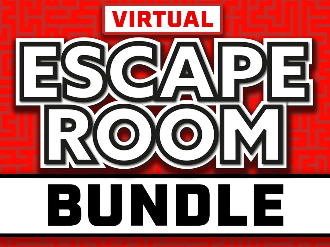 Virtual Escape Room Bundle Games Night Zoom Games - Etsy