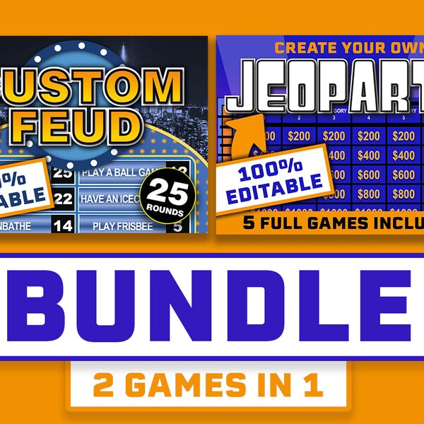 Family Feud Board - Etsy