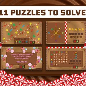 Santas Grotto Kids Escape Room || Christmas Virtual Escape Room for ...