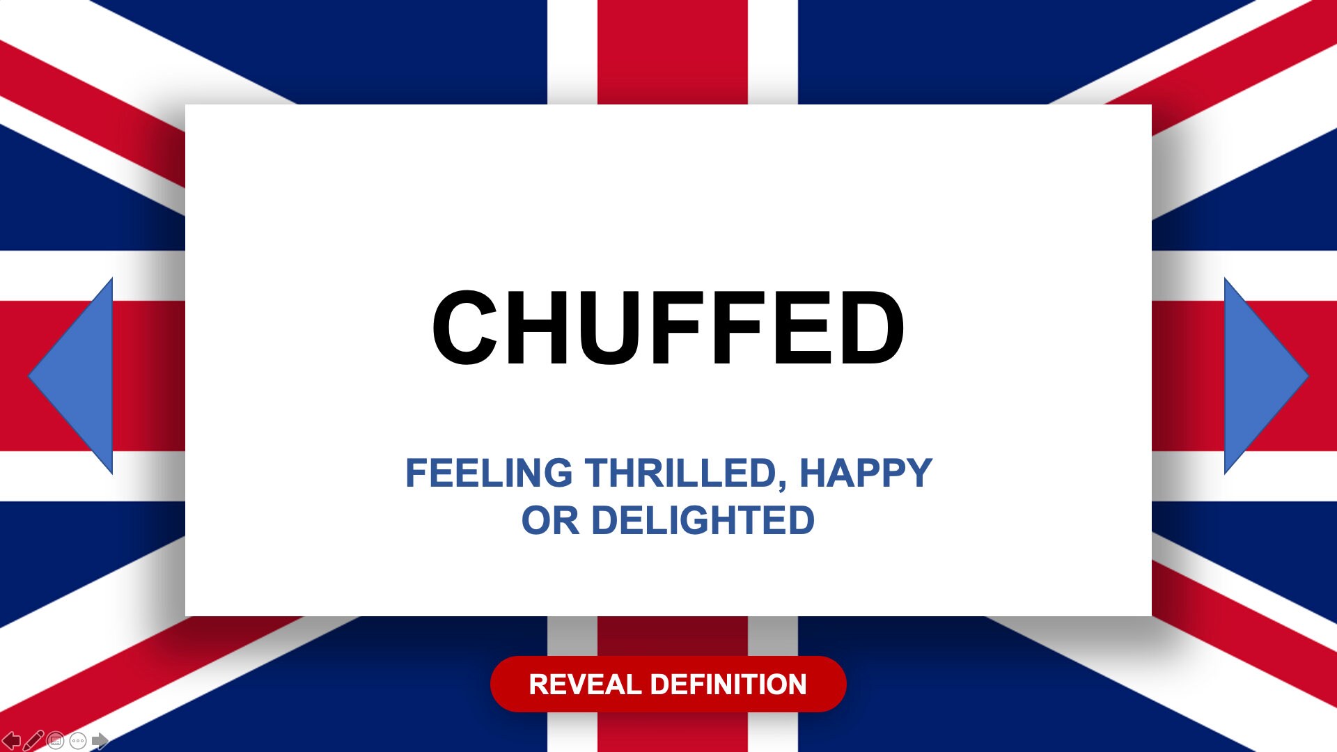 British Slang Quiz Family Powerpoint Party Game Family Quiz - Etsy