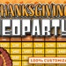 Thanksgiving Jeoparty Powerpoint Game Thanksgiving Jeopardy | Etsy