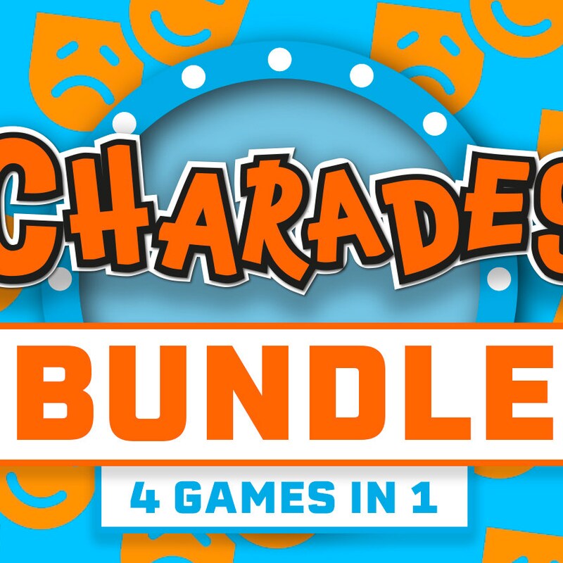 Halloween Charades Games - Etsy