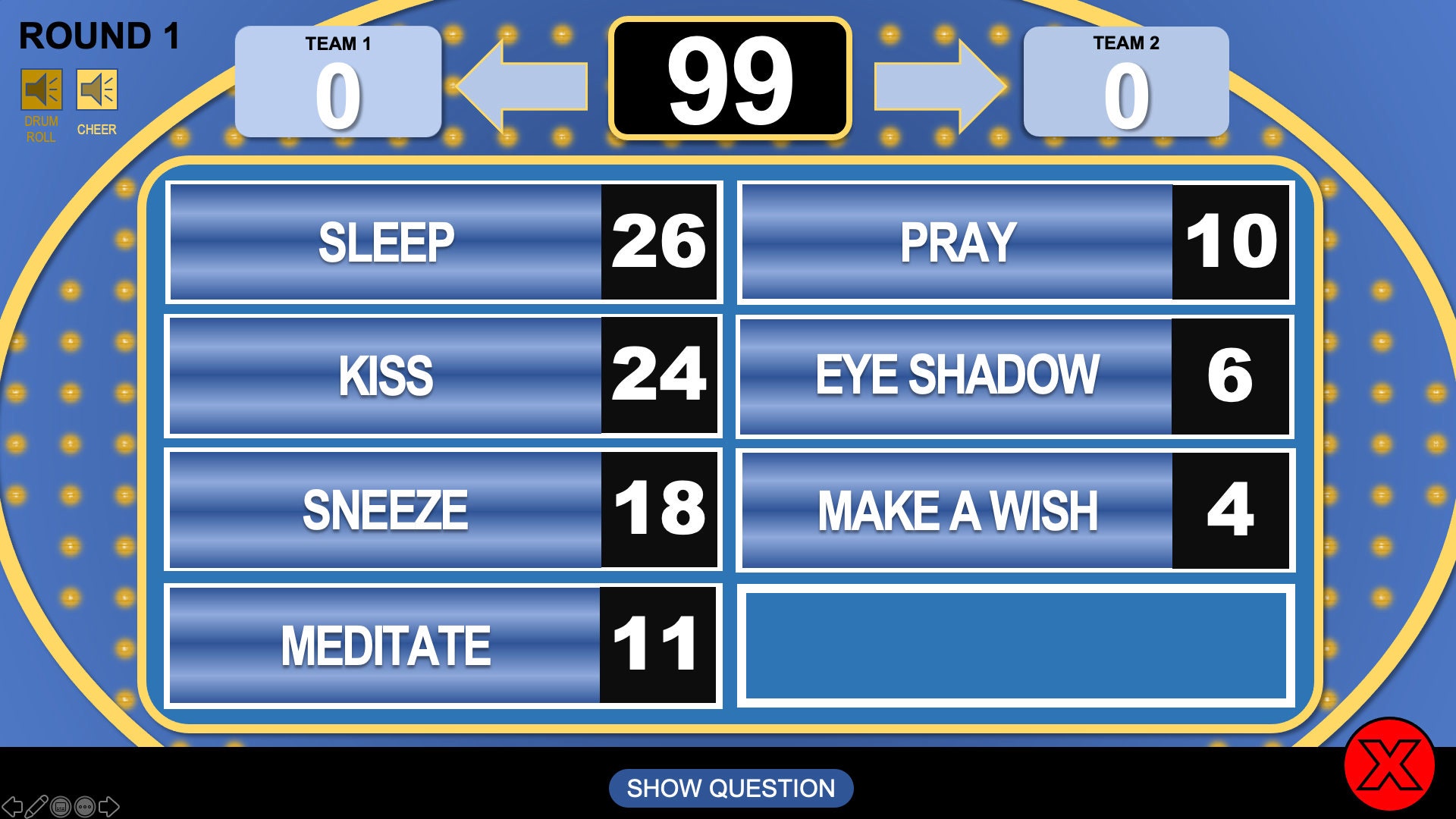 Powerpoint Family Feud Template
