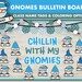 Gnome Christmas Bulletin Board Kit December Bulletin Boards - Etsy