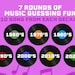 Name That Tune Powerpoint Party Game || Virtual Music Quiz Game for ...