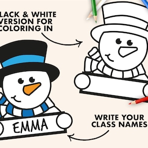 Snowman Christmas Bulletin Board Kit || December Bulletin Boards ...