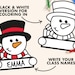 Snowman Christmas Bulletin Board Kit || December Bulletin Boards ...
