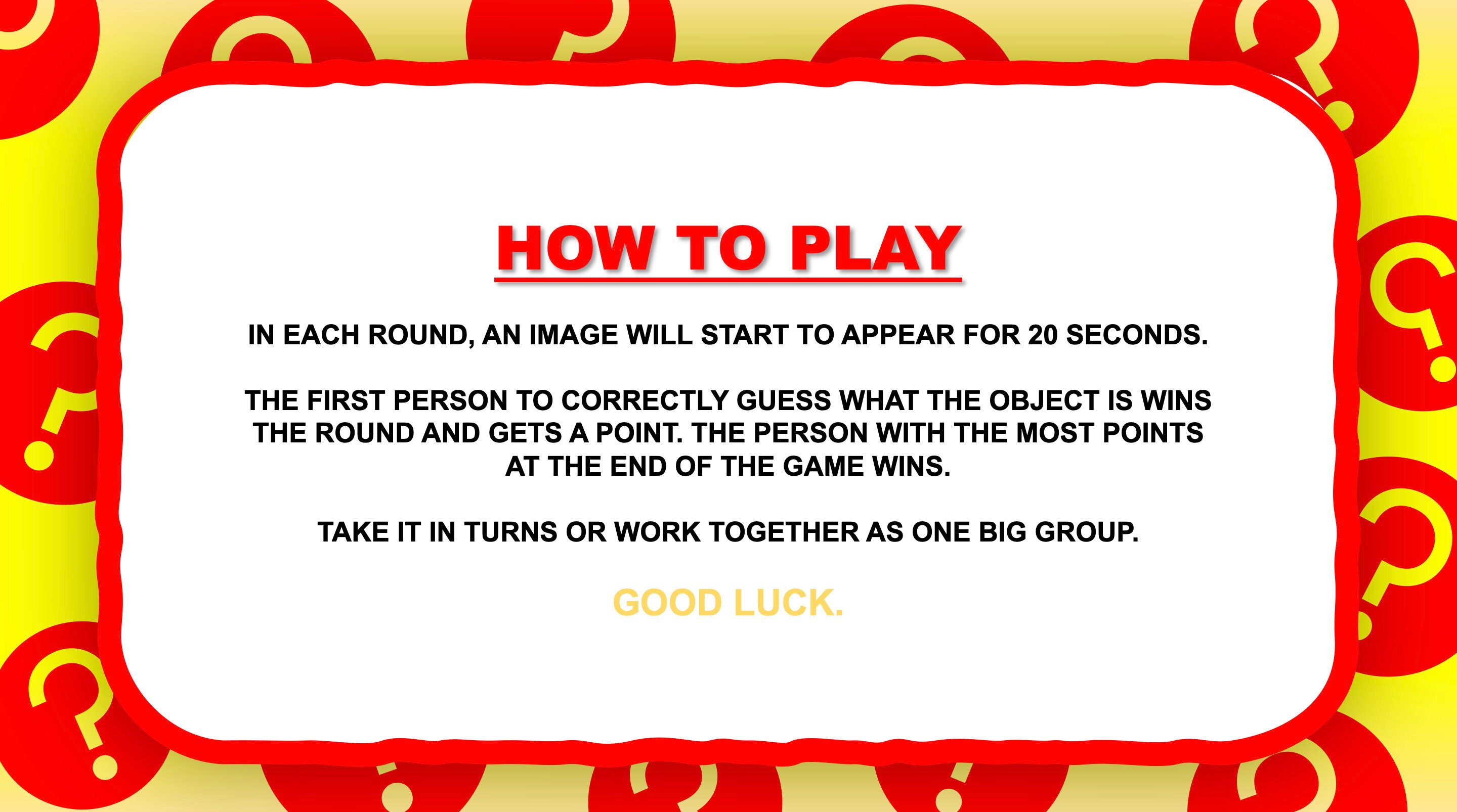 What's That? Picture Game || Powerpoint Game for Zoom || Family Game ...