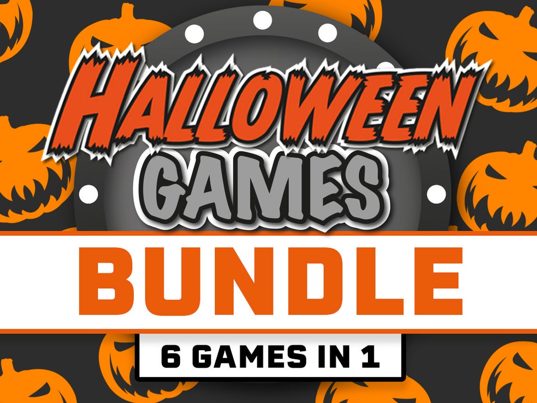 Halloween Games Bundle || Halloween Party Game Bundle || Games for ...