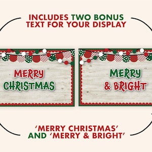 Elf Christmas Bulletin Board Kit || December Bulletin Boards Digital ...