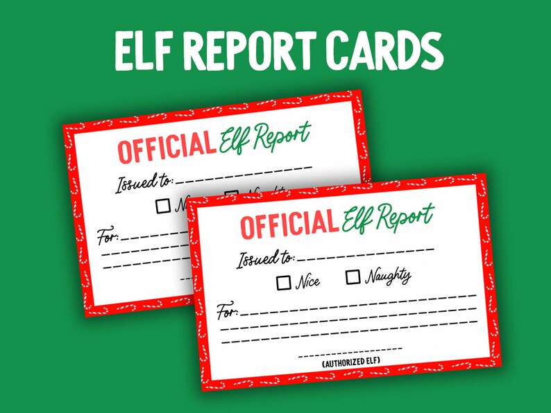 Printable Elf Kit Bundle Printable Elf Bundle Last - Etsy