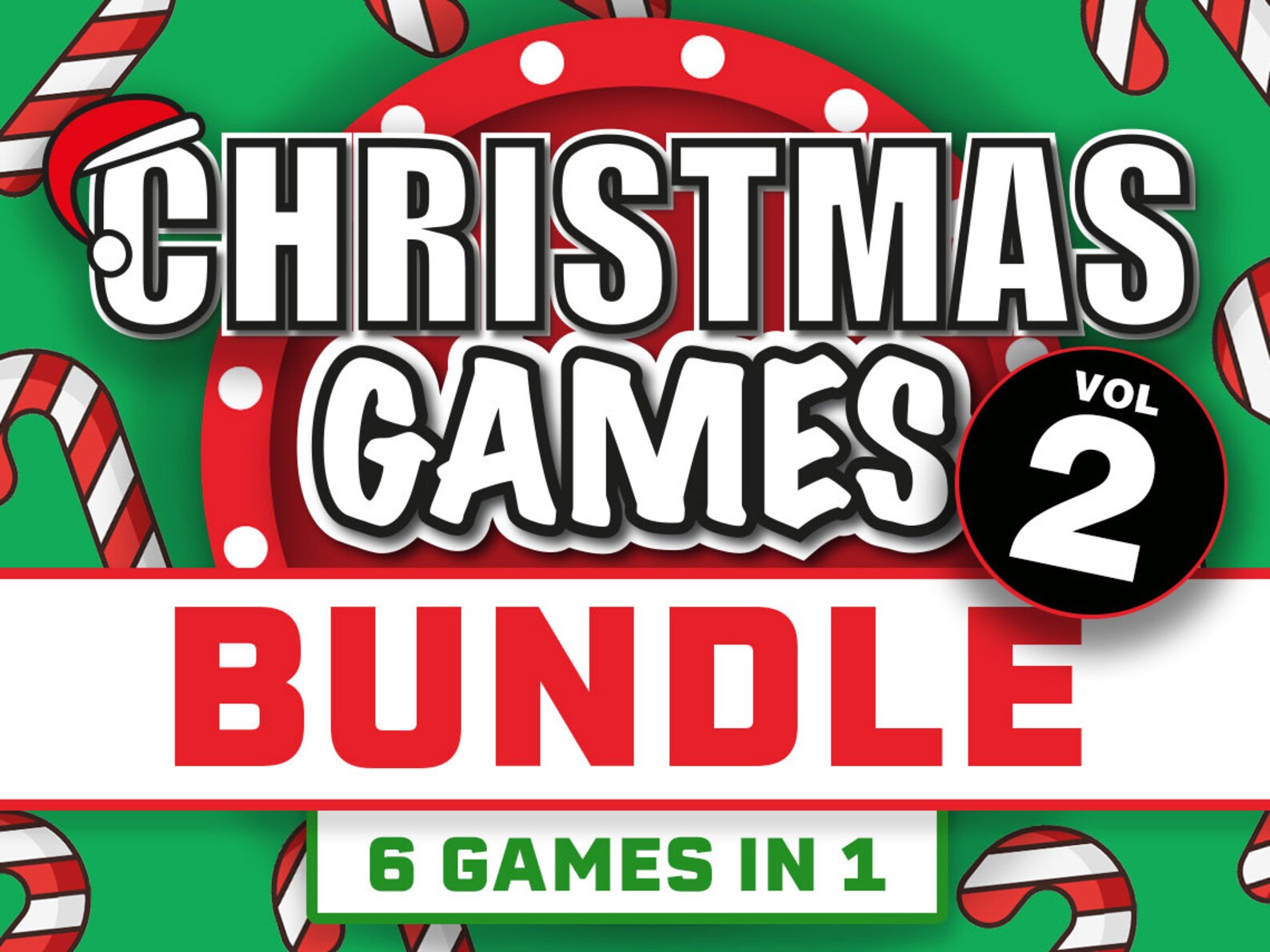 Christmas Games Bundle Vol 2 Christmas Party Game Bundle | Etsy